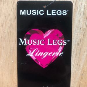 Music Legs | Intimates & Sleepwear | Lingerie Set | Poshmark